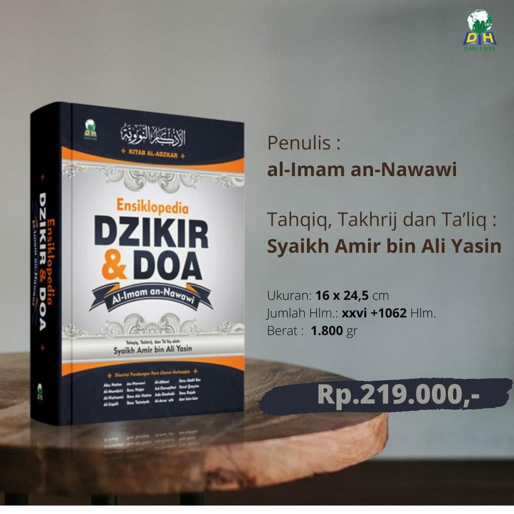Jual Buku ENSIKLOPEDIA DZIKIR & DO'A Al Imam an Nawawi - Kitab Al Adzkar | Shopee Indonesia