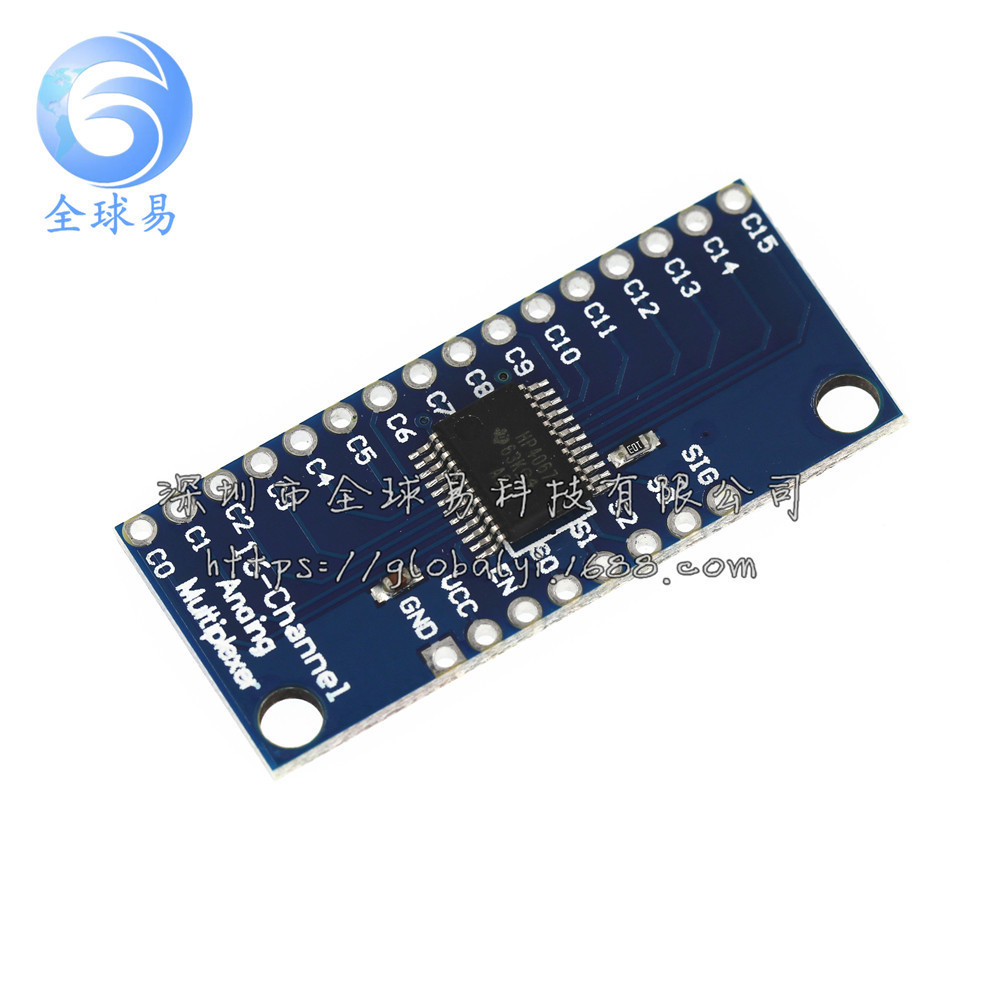 Jual CD74HC4067 High-Speed CMOS 16-Channel Analog Multiplexer Analog ...