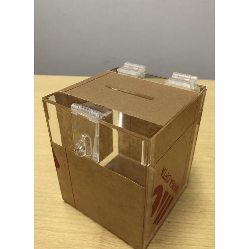 Jual Kotak Amal/Kotak Saran/Kotak Tips Kecil Uk 10X10X12Cm | Shopee ...