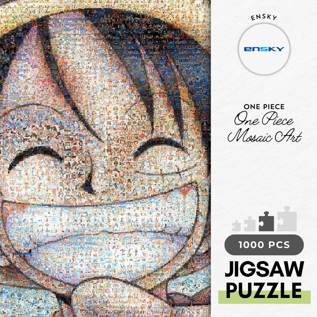Jual Ensky 1000-MG04 One Piece Mosaic Art Jigsaw Puzzle | Shopee Indonesia
