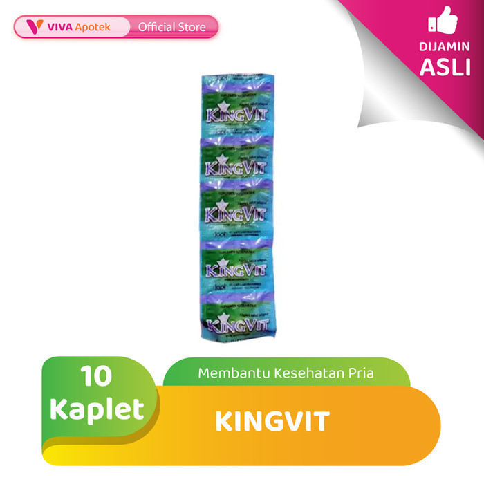 Jual Kingvit untuk Membantu Kesehatan Pria (10 Kaplet) | Shopee Indonesia