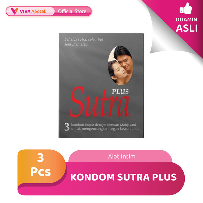 Jual Kondom Sutra Plus untuk Alat Kontrasepsi (3 Pcs) | Shopee Indonesia