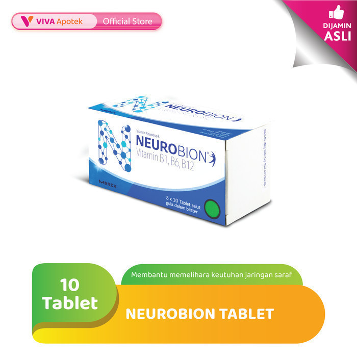 Jual Neurobion untuk Menjaga Kesehatan Saraf (10 Tablet) | Shopee Indonesia