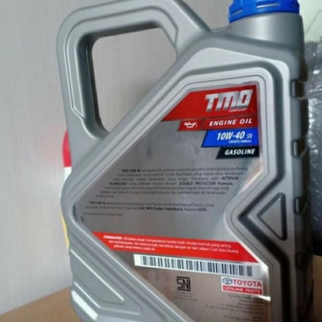Jual Oli Mesin Mobil Tmo Toyota Sae 10W-40 Sn 4L | Shopee Indonesia