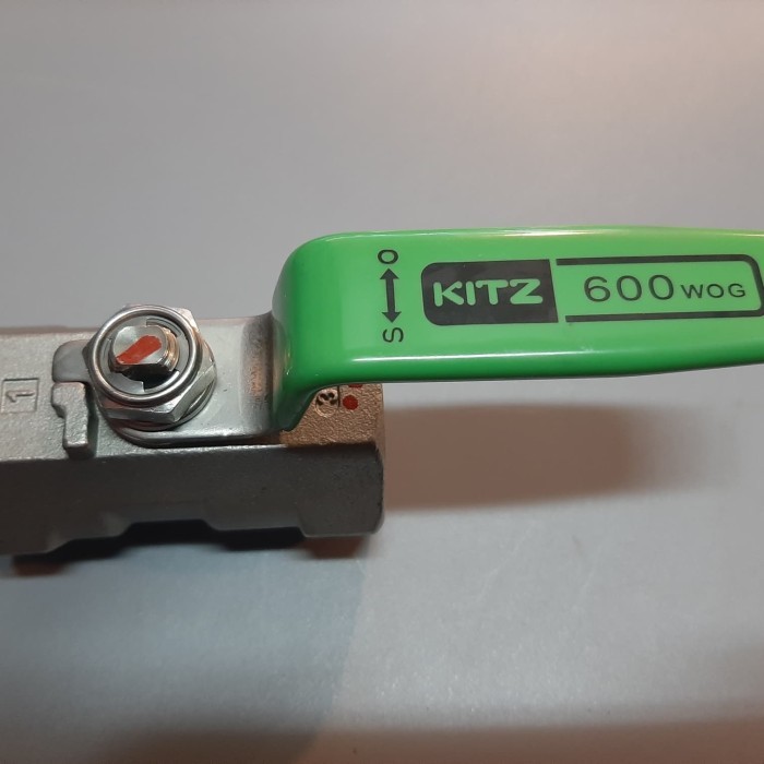 Jual Ball Valve KITZ Stainless Steel SS316 UTKM Size 1/2 Inchi | Shopee ...
