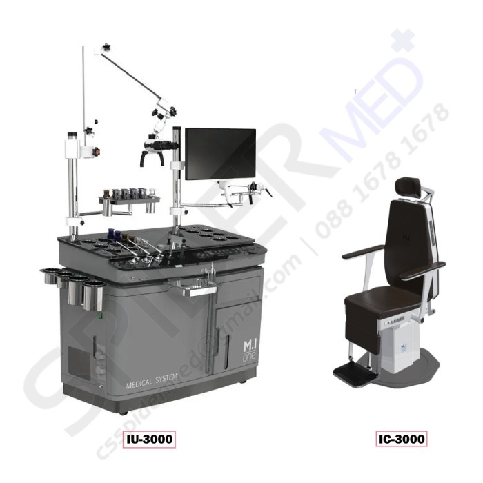Jual M.I One ENT Unit Complete IU 3000 + IC 3000 Workstation Treatment ...