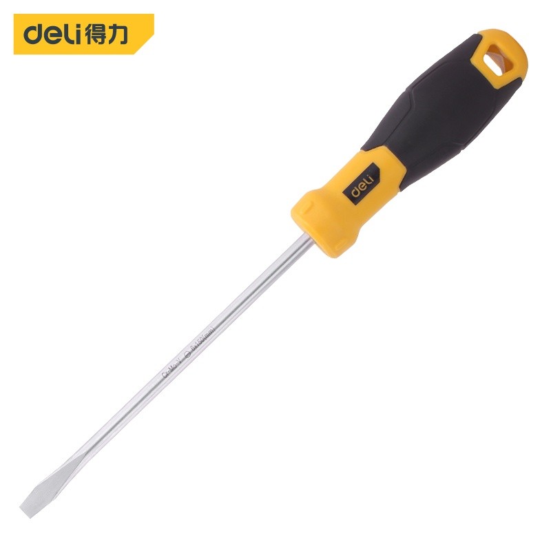 Jual Deli Slotted Screwdriver /Obeng Minus Magnet6x150mm Perkakas ...