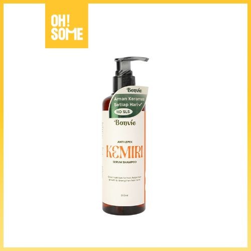Jual OHSOME - BONVIE HAIR CARE SERUM SHAMPOO ANTI LEPEK KEMIRI 250ml ...