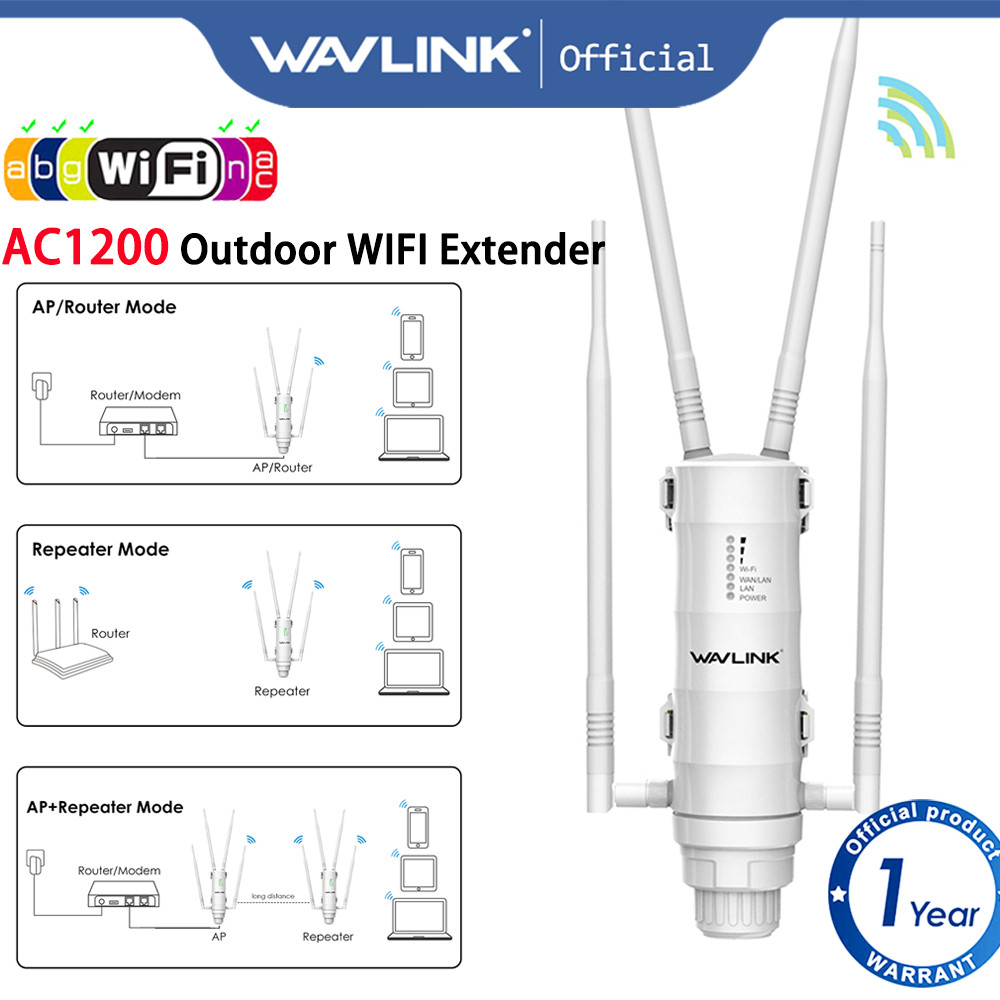 Jual Wavlink Wi-Fi 5 Dual-Band 2.4g+5g 1200Mbps Mode Router ...