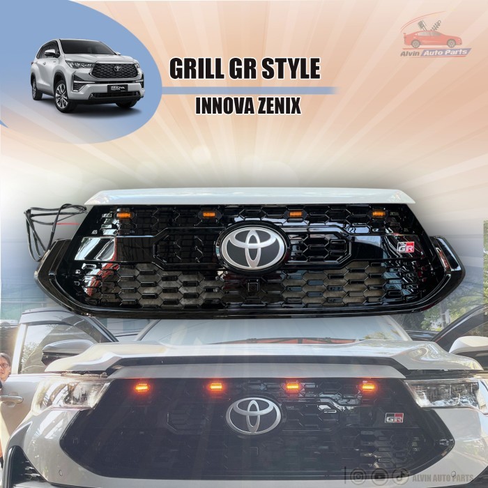 Jual GRILL INNOVA ZENIX GR STYLE / FRONT GRILL ZENIX GR STYLE ...