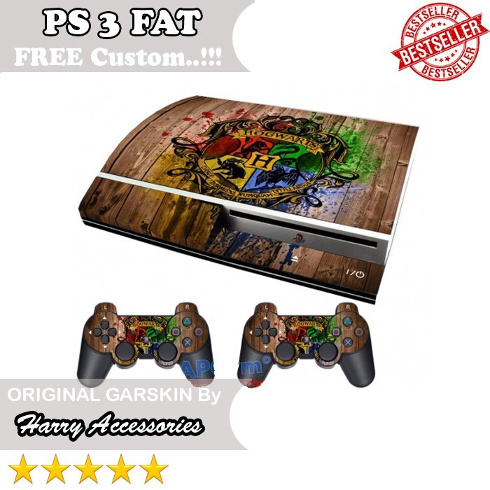 Jual *2Piece* Sony Ps3 Fat Garskin Stiker Casing Custom Bebas Dan Bayar ...