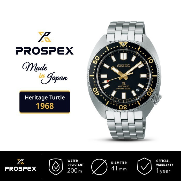 Jual Seiko Prospex Sea Diver SPB315J1 Automatic Heritage Turtle 1968 ...