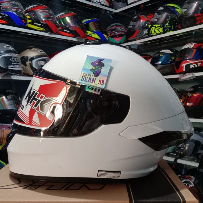 Jual Helm Nhk Mark 1 Elite Solid All Warna Full Face Original Sni ...