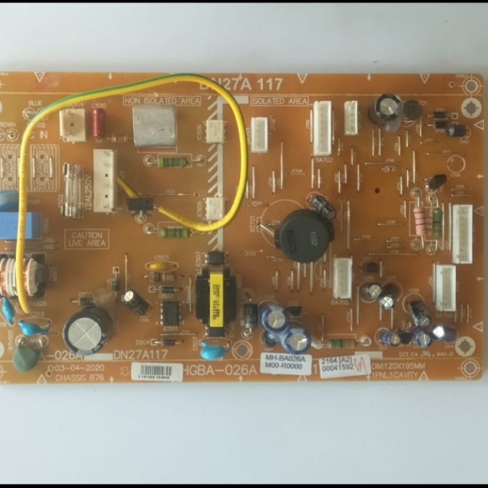 Jual PCB MODUL KULKAS 2 PINTU POLYTRON BELEZA PRM 430X HGBA-026A DN27A117 ORIGINAL | Shopee ...