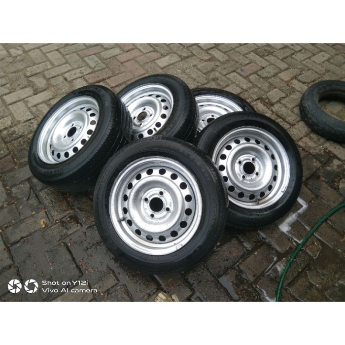 Jual VELG KALENG RING 14 PCD 4X100 COPOTAN NISSAN PNP KE DATSUN ALL ...