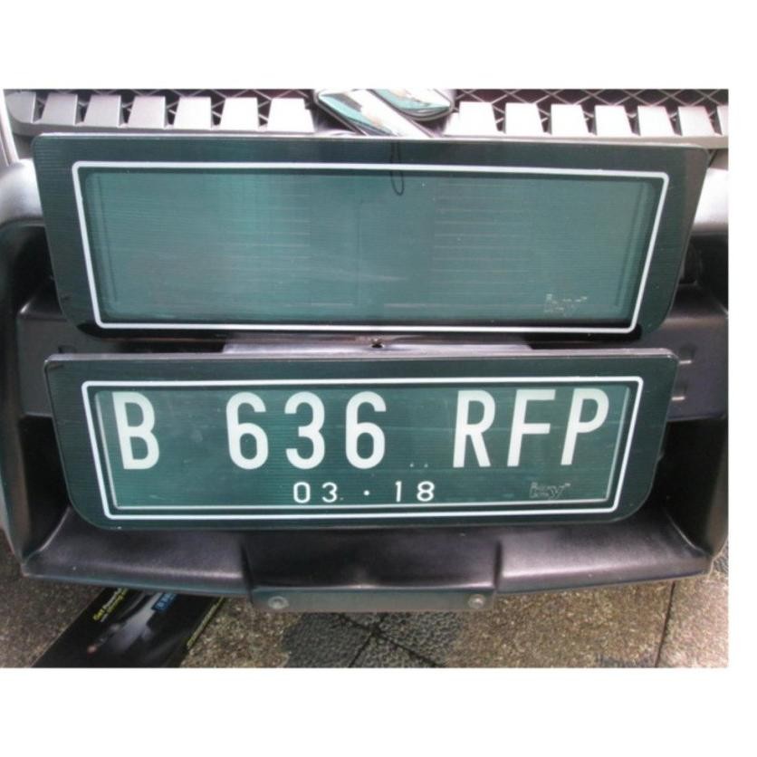 Jual SPECIAL FUSION R Dudukan Plat Mobil / Tempat Plat Mobil Akrilik ...