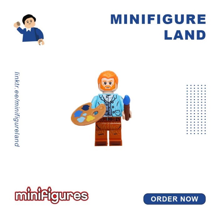 Jual Lego Minifigures - Vincent van Gogh - 21333 | Shopee Indonesia