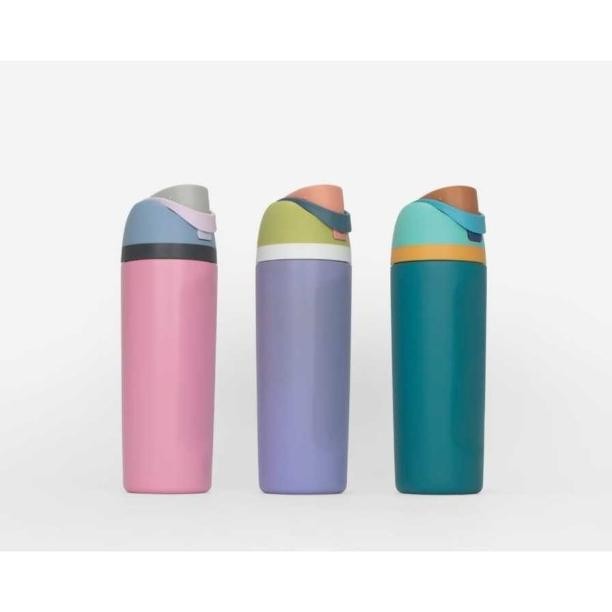 Jual Tumbler Botol 20 Oz/600Ml Sus 316 Stainless Anti Tumpah Tahan Panas & Dingin ( Owala Dupe ...