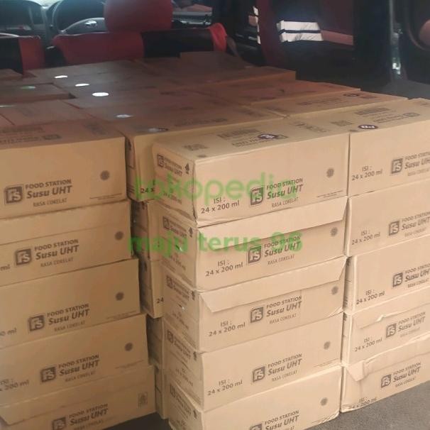 Jual Susu Uht Food Station 200Ml Sekarton | Shopee Indonesia