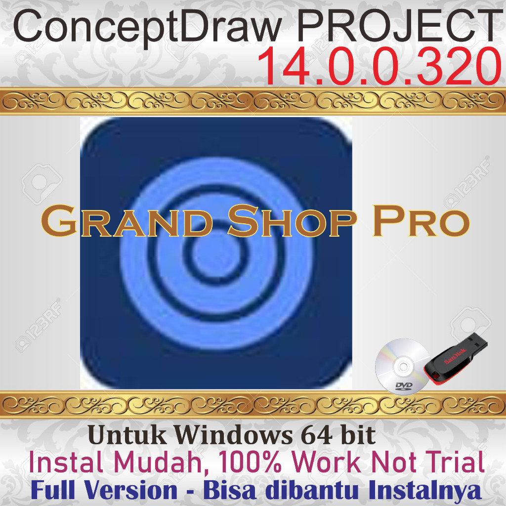 Jual ConceptDraw PROJECT (Full Version, Not Trial) | Shopee Indonesia