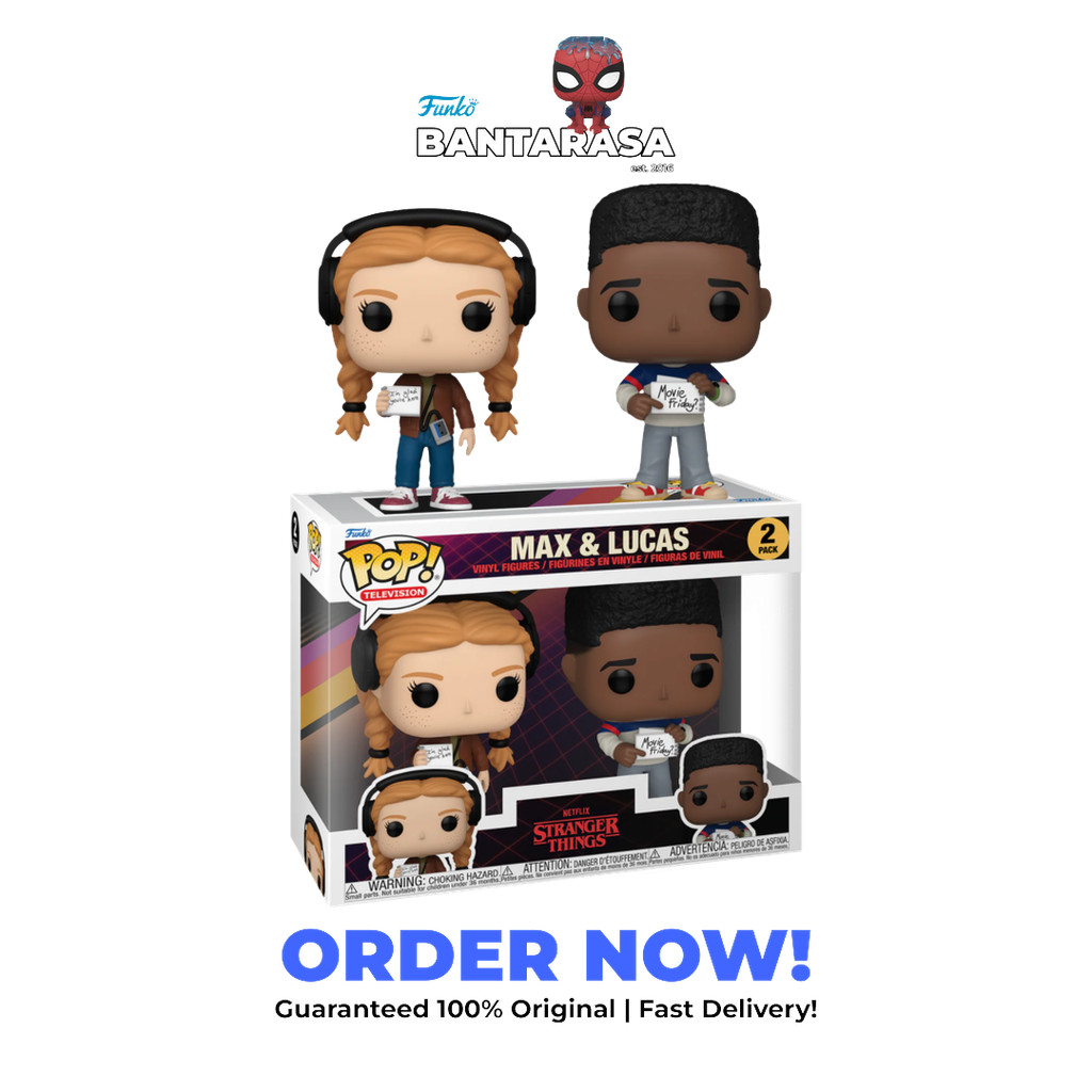 Jual Funko Pop! Stranger Things: Season 4 - Max & Lucas Pop! Vinyl 2 ...