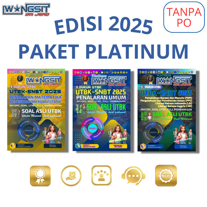 Jual Buku Wangsit PAKET PLATINUM IPA Om Jero UTBK SBMPTN 2024 | Shopee ...