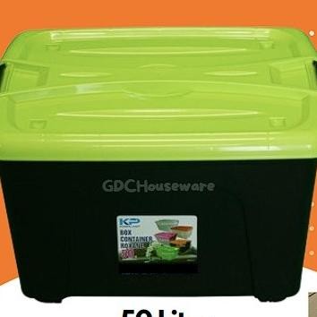 Jual Box Container 50 Liter + Roda - Kontainer Box Plastik / Container ...