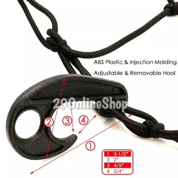 Jual Tali Jaring Hook Atap Bak Net Cargo Bagasi Storage Roof Rack Mobil ...