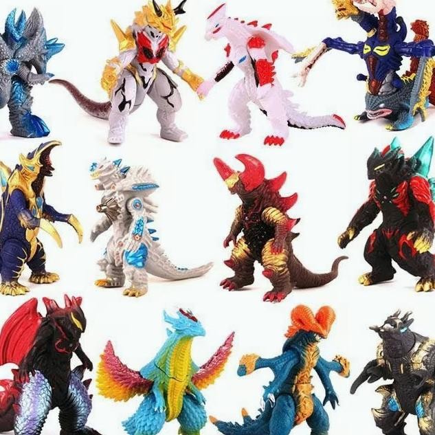 Jual Mainan Ultraman Kaiju Ultra Monster Murah /Kaiju Action Figur ...
