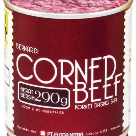 Jual Bernardi 290 Gram Corned Beef Kornet Daging Sapi Lezat | Shopee ...