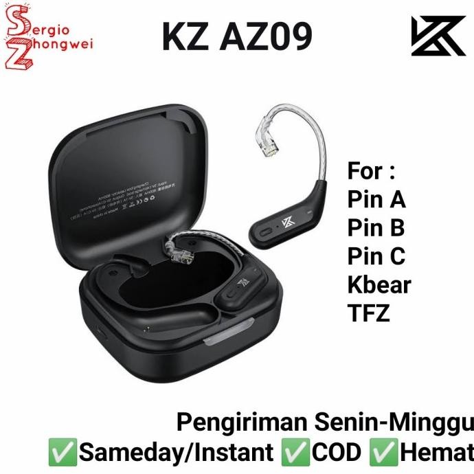 Jual TERBARU - KZ AZ09 TWS HD Bluetooth Ear Hook for KZ ZSN Pro X KZ ...