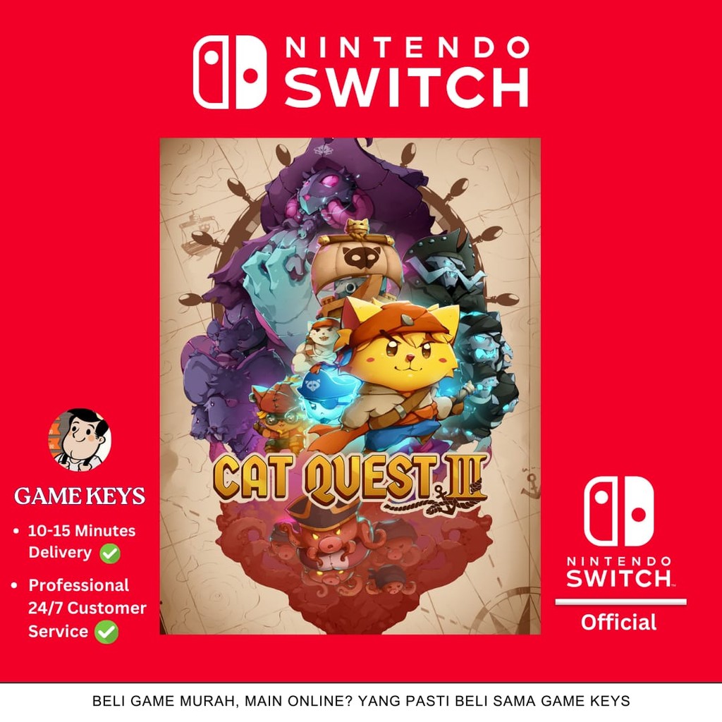 Jual Cat Quest 3 | Nintendo Switch | Shopee Indonesia