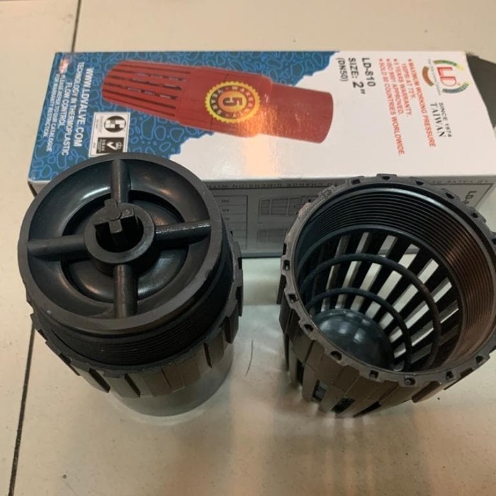 Jual Unik Foot Valve Pvc Drat 4" Inch / Foot Valve Pvc Ld | Shopee Indonesia