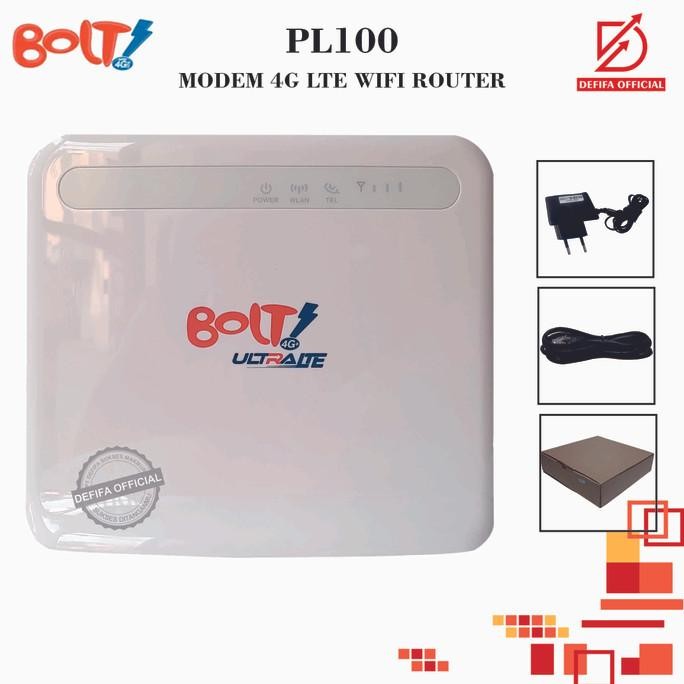 Jual NEW Modem Router Wireless Wifi BOLT PL100 4G LTE Dual Band 2.4G 5G ...