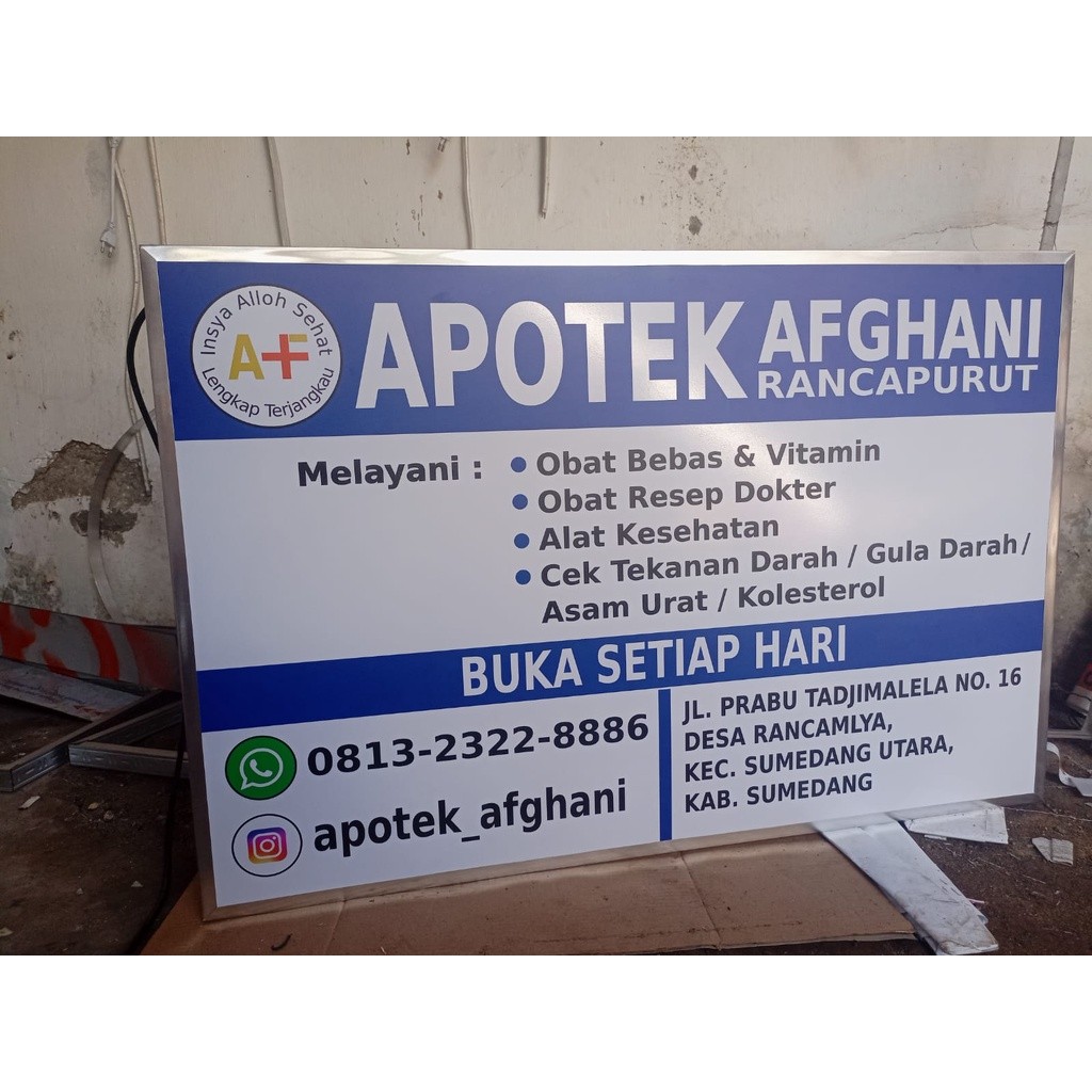 Jual NEON BOX ACRYLIC CUSTOM 40x60 CM | Shopee Indonesia