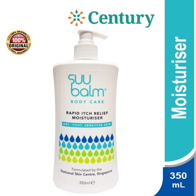 Jual SUU BALM BODY CARE RAPID ITCH RELIEF MOISTURISER 350ML / PERAWATAN TUBUH / BODI LOTION ...