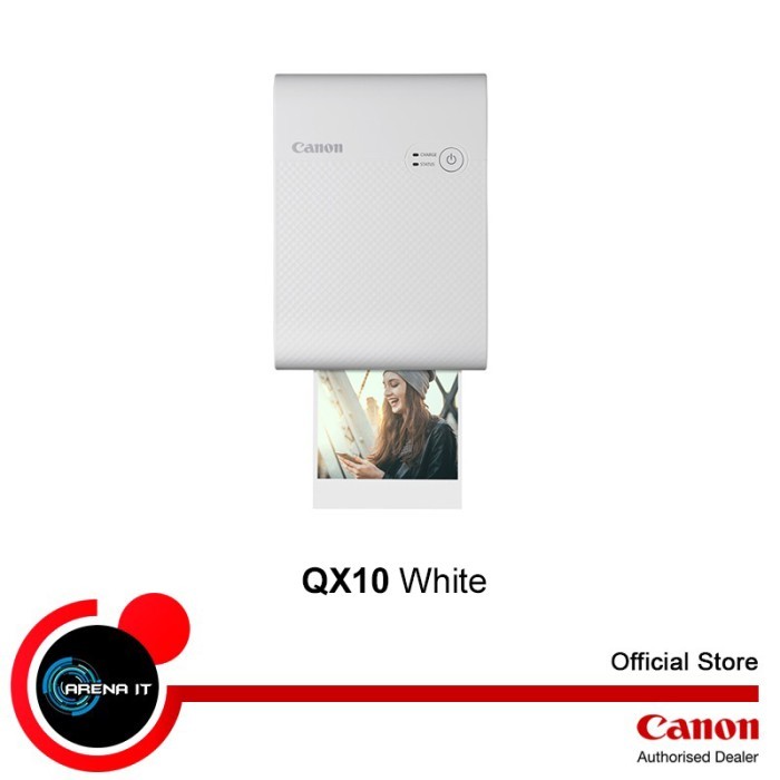 Jual Canon QX10 Selphy Square Photo Printer White | Shopee Indonesia