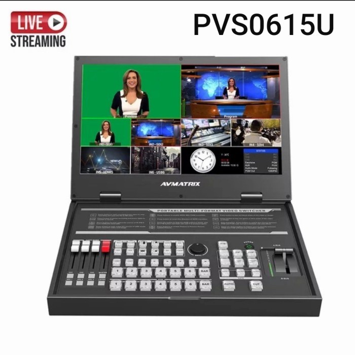 Jual AVMATRIX PVS0615 6-CHANNEL HD SWITCHER + RECORDING | Shopee Indonesia