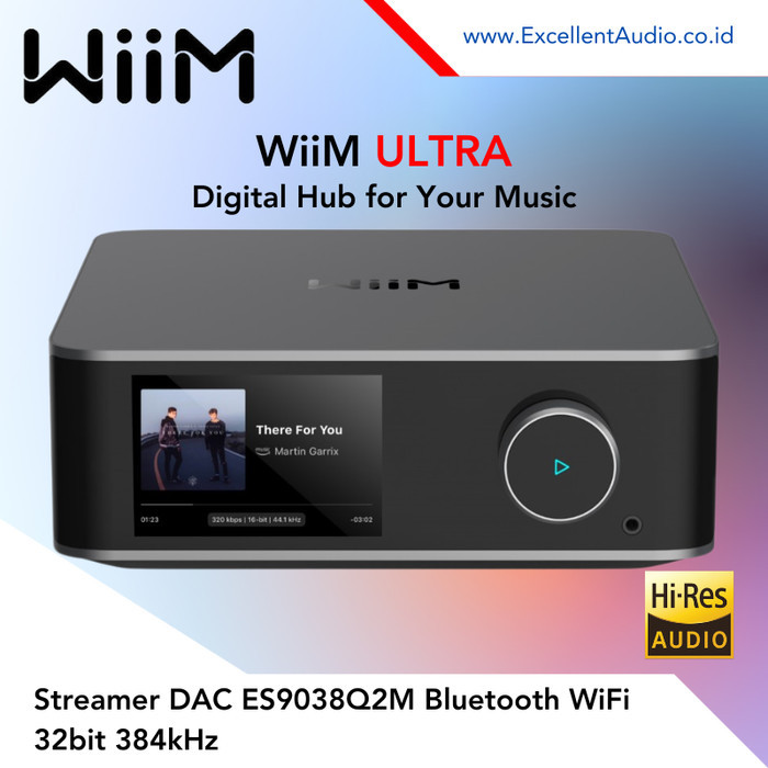 Jual WiiM Ultra Music Streamer & Digital Preamp with Touch Display ...