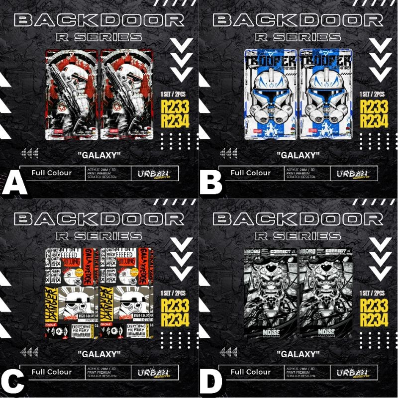 Jual Pesan Stiker Warp Skins Urban Panel 3d R Series 233 234 150 ...