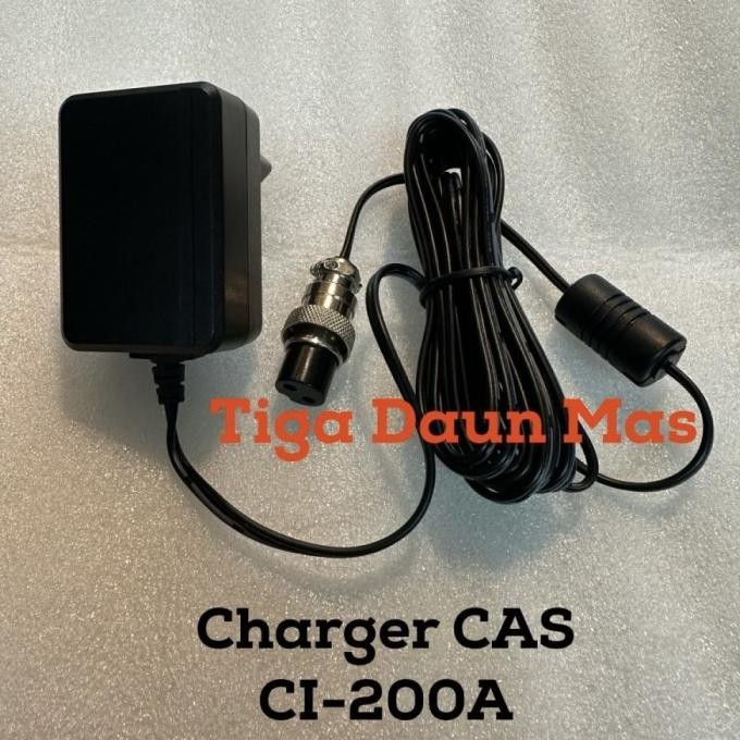Jual CHARGER INDIKATOR TIMBANGAN CAS CI 200A ADAPTOR TIMBANGAN CAS CI ...