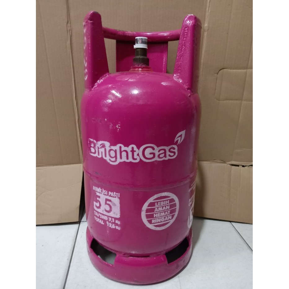 Jual TABUNG GAS BRIGHT GAS 5,5 KG + ISI FULL | Shopee Indonesia