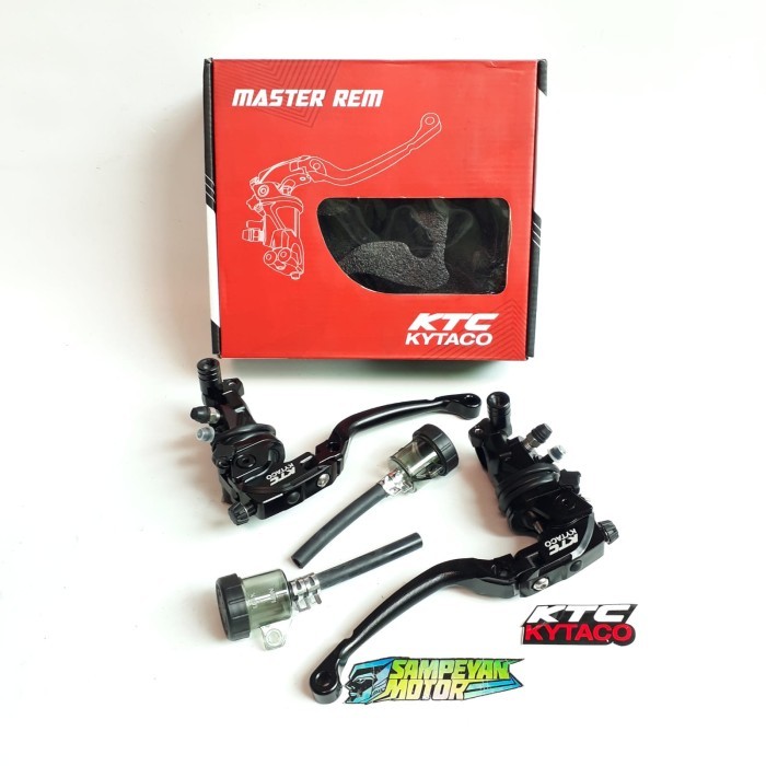 Jual Master Rem Cakram Atas Set Kanan Kiri Cnc Black Up-110 V2 Ktc Kytaco Barang Langka | Shopee ...