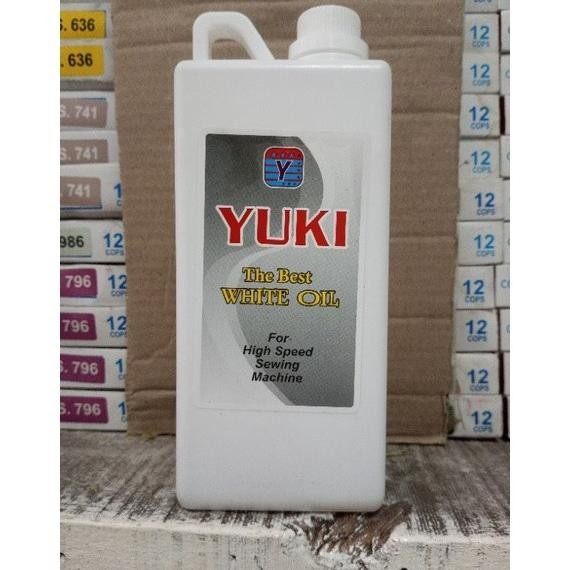 Jual NEW MINYAK MESIN JAHIT YUKI THE BEST WHITE OIL | Shopee Indonesia