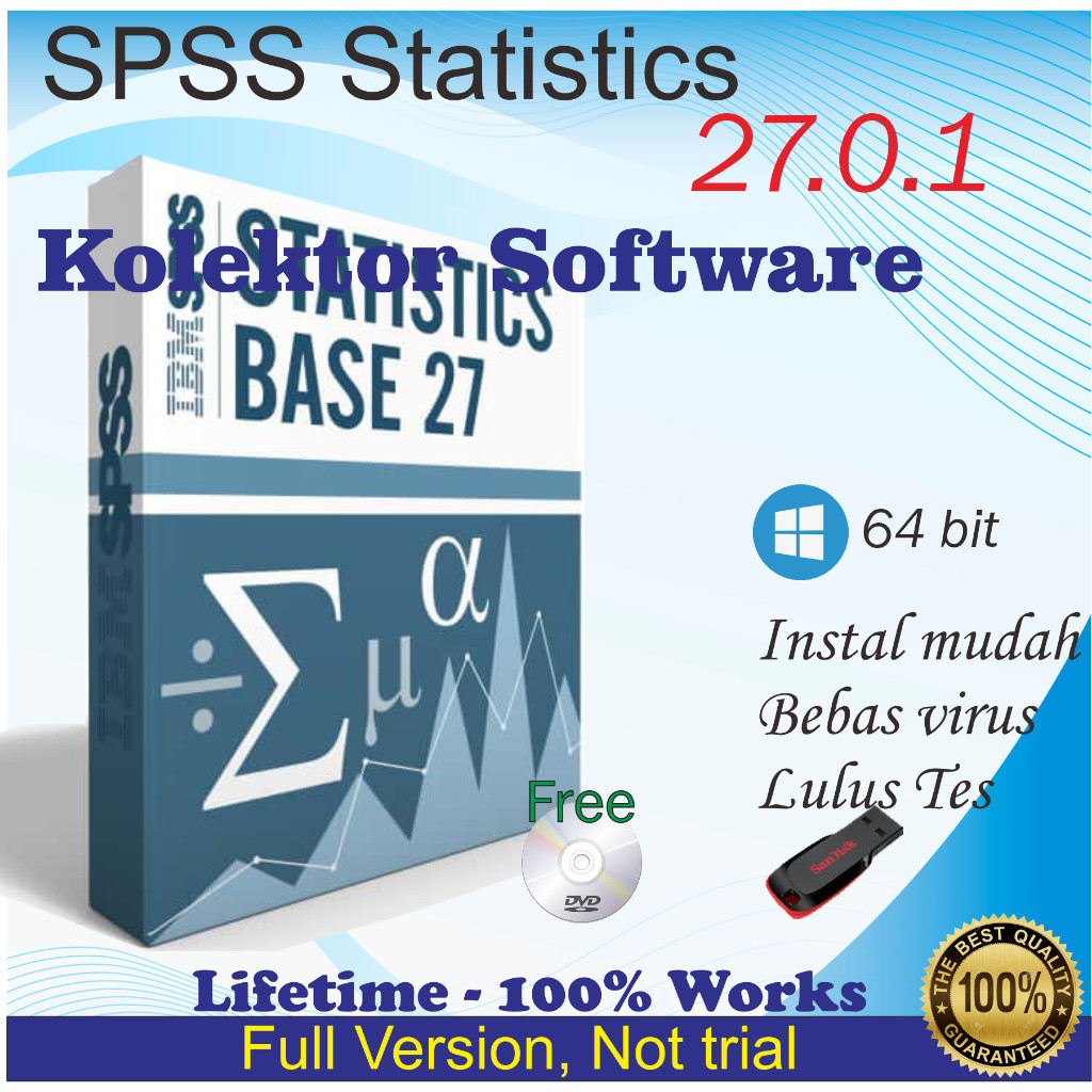 Jual IBM SPSS Statistics - Full Version, Lifetime | Shopee Indonesia