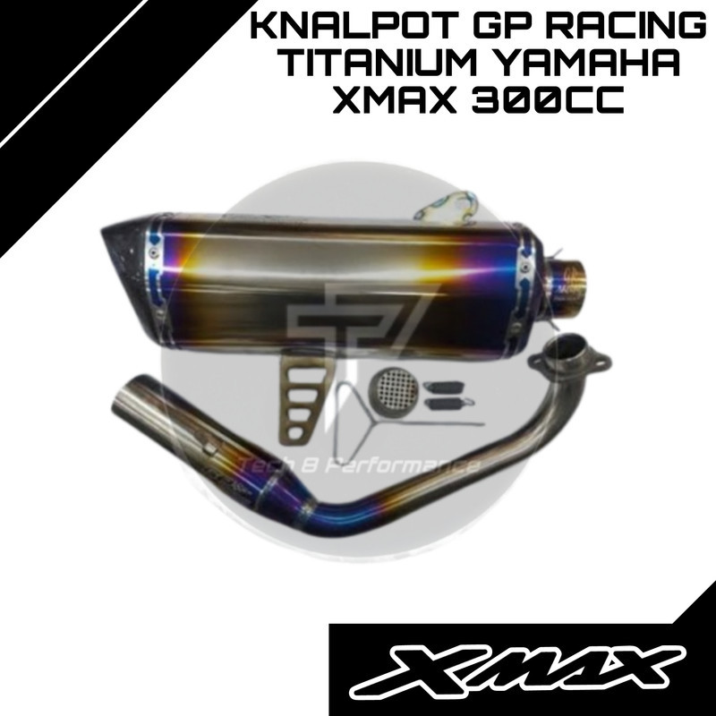 Jual Knalpot GP Racing Titanium Yamaha Xmax 300CC | Shopee Indonesia