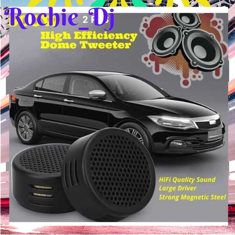 Jual SPEAKER MINI DOME TWEETER MOBIL HIFI 500W 2 PCS - TP-005A | Shopee ...