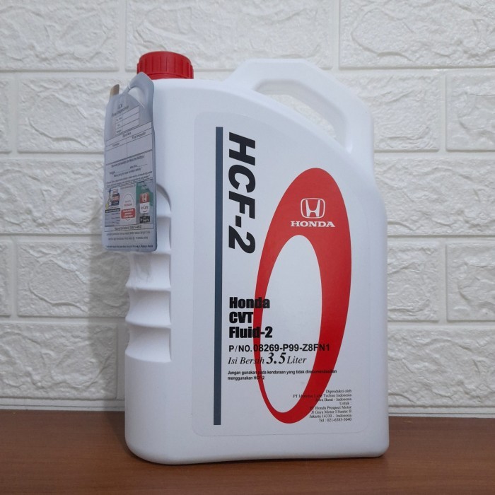 Jual Oli Tranmisi Matic Honda Cvt Hcf-2 Galon-Isi 3,5 Liter-Original Honda Harga Spesial ...
