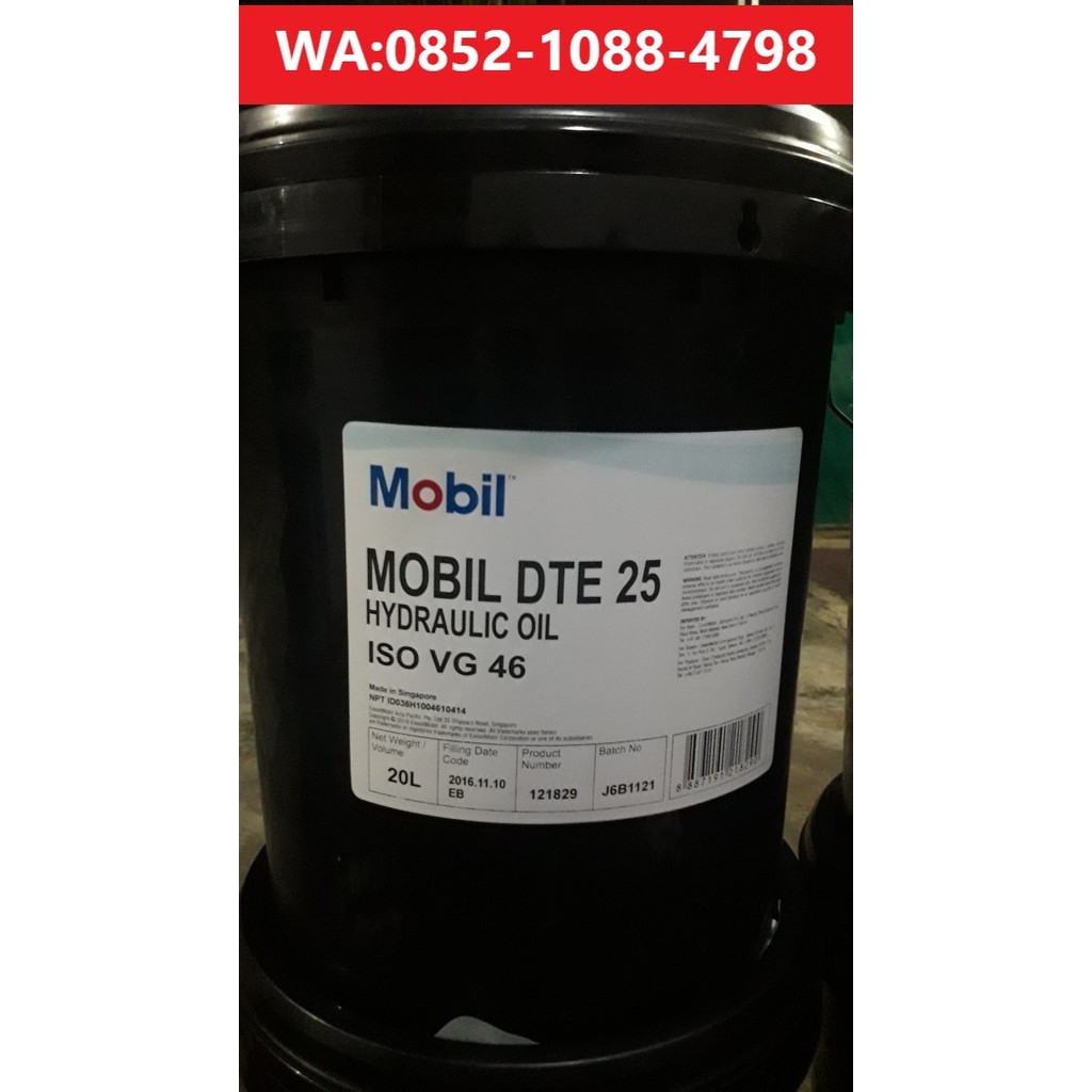 Jual Mobil Dte 25 ( Hydraulic Oil - Iso Vg 46 ) Dte 24.25.26 Harga ...