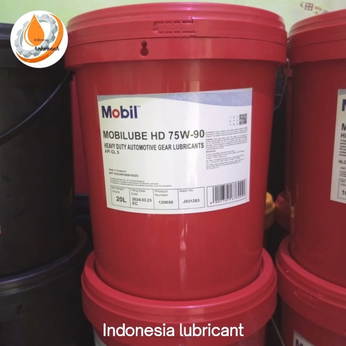 Jual Mobilube Hd 75W-90 (Heavy Duty Automotove Gear Lubricants) Api Gl ...